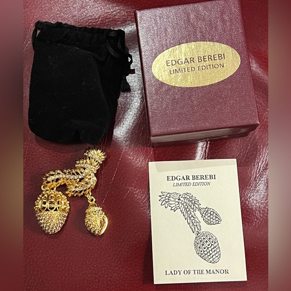 Edgar Berebi | Jewelry | Edgar Berebi 99s Unworn Broach Pin Lady Of The ...